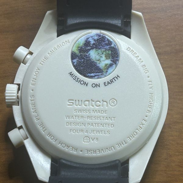 Mission To Earth (Brown/Sand) - Moonswatch - NEW SWATCH BATTERY ...
