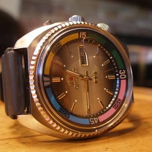 FS: ORIENT Tri Star Dive Watch | WatchCharts Marketplace