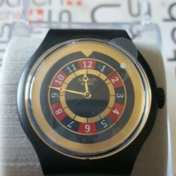 Swatch Licence To Kill SUDB103 2002 James Bond Special 44mm Leather NOS box | WatchCharts