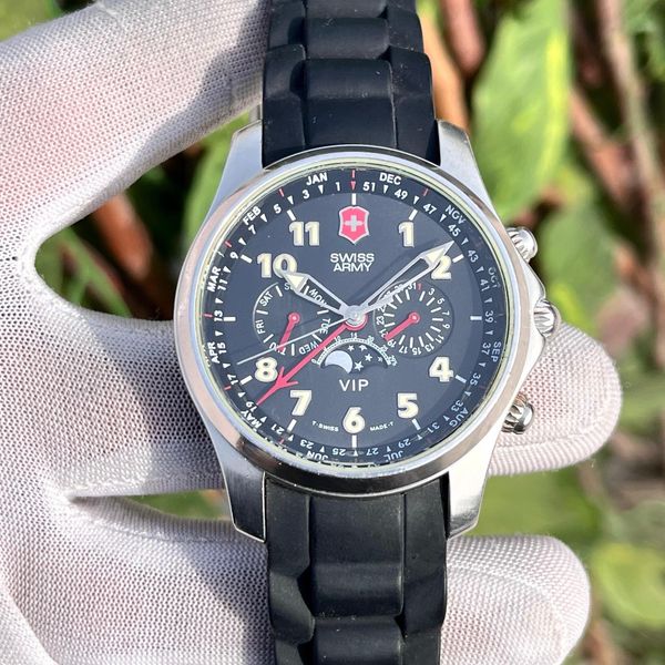 Victorinox Swiss Army Odyssey VIP Moon Phase Triple Calendar Swiss ...