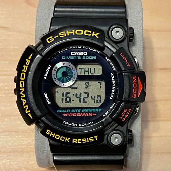 [WTS] Casio G-Shock GW-200Z-1 Final Frogman Tough Solar Master of G ...