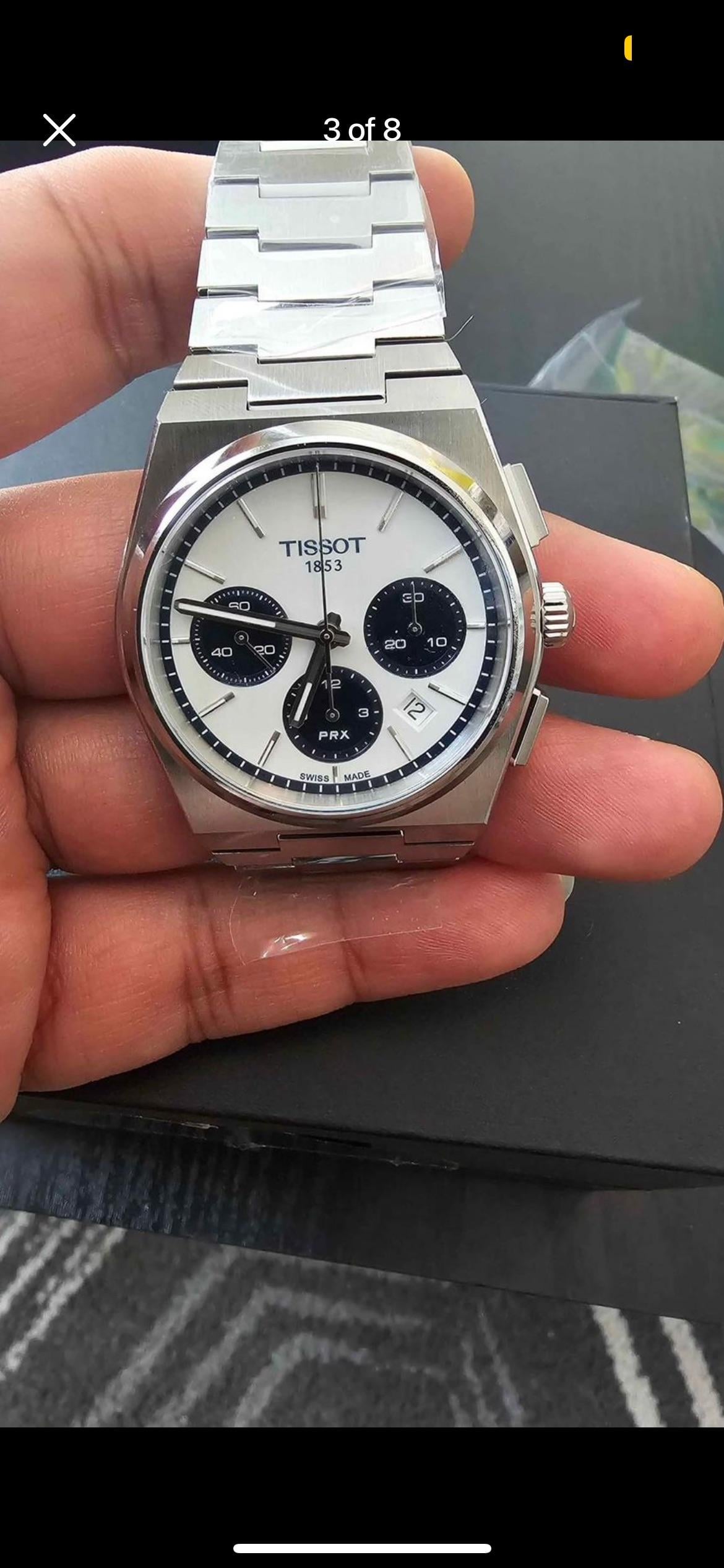 [WTS] Tissot PRX Automatic Panda Chronograph | WatchCharts Marketplace