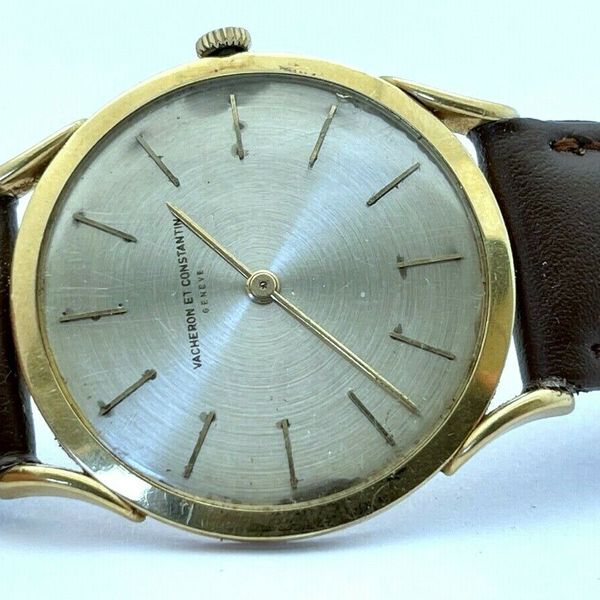 Mens Rare 1950's Vacheron Constantin 18K Solid Yellow Gold Extra Thin ...