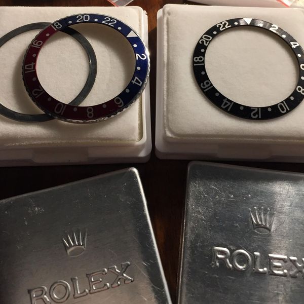 FS: Complete GMT 1675 bezel + Pepsi insert + Black FF insert | WatchCharts