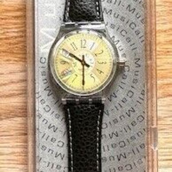 SWATCH Watch Musical DOUBLE RHYTHM (SLK103) Melody by Jean Michel Jarre- New! | WatchCharts ...