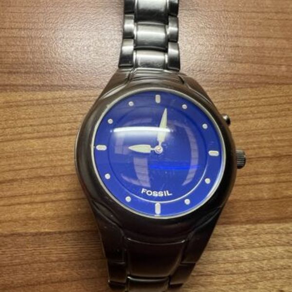 Rare FOSSIL Big Tic JR-8096 Blue Quartz Animated Watch | WatchCharts Marketplace