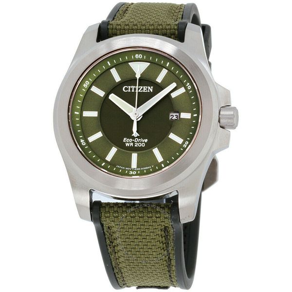 *BRAND NEW* Citizen Men's PROMASTER TOUGH ECO-DRIVE GREEN DIAL Watch ...
