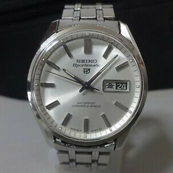 Vintage 1967 SEIKO Automatic watch [Seiko Sportsmatic 5] 21J 6619-8020 Original | WatchCharts ...