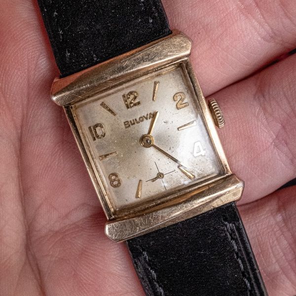 1962 Bulova M2 Craftsman Fancy Lugs 10K GF Cal 8AC Fully Serviced ...
