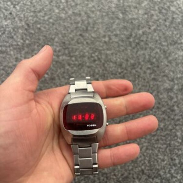 Fossil JR-8852 LED Rare 1970's style watch | WatchCharts Marketplace