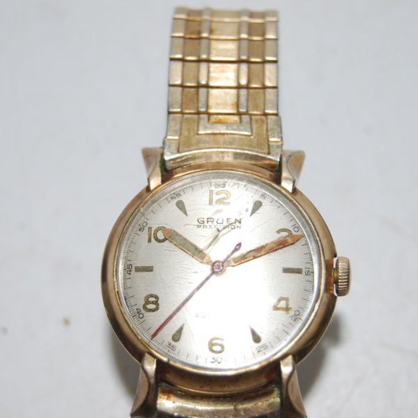 GRUEN Precision Autowind vintage automatic Vintage Mens watch Runs ...