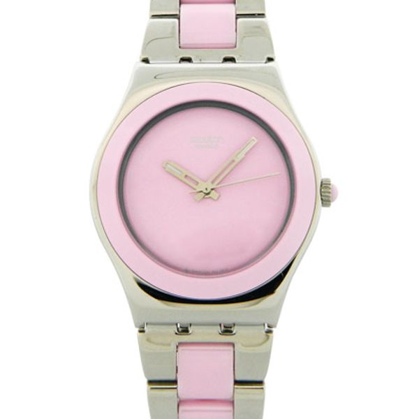 YLS167G IRONY MEDIUM PINK CERAMIC Irony SWATCH Swatch Watch | WatchCharts