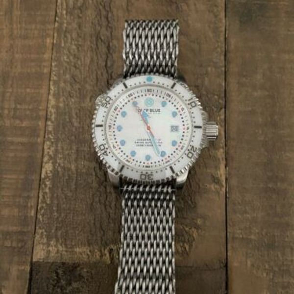 Deep Blue Juggernaut IV Swiss Automatic Diver MOP | WatchCharts Marketplace