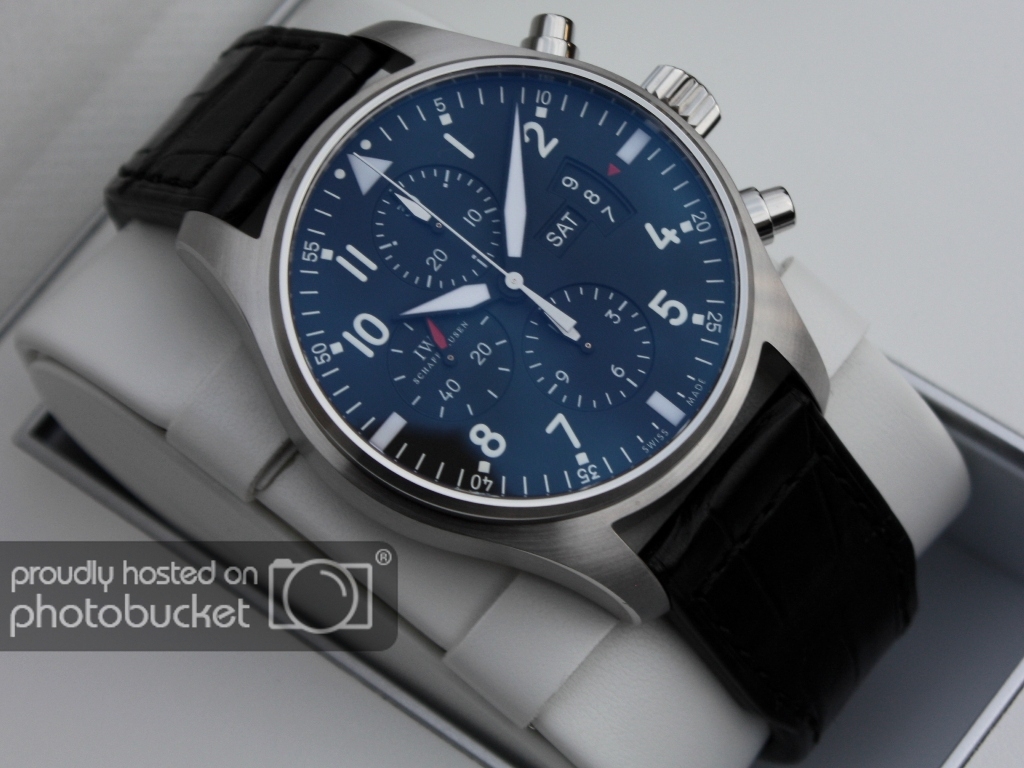 SOLD: IWC Pilot's Chronograph, IW377701, 99% Condition | WatchCharts