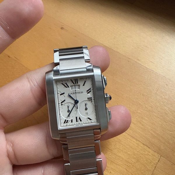 Cartier francaise watch(date&stopwatch) | WatchCharts Marketplace