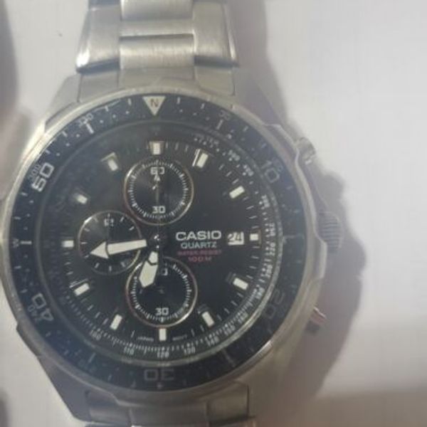 Mens Casio Amw330 Stainless steel band | WatchCharts Marketplace