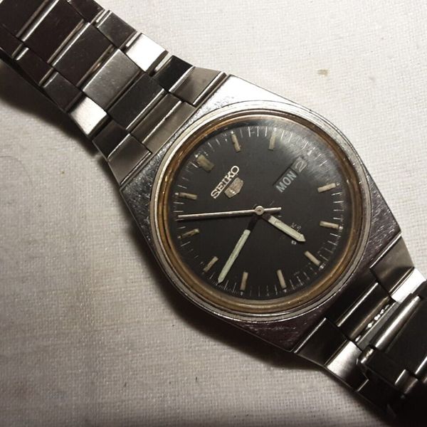 "Seiko 5" 6319 9000 Rare Vintage Watch, 21 Jewel Automatic Mechanical ...