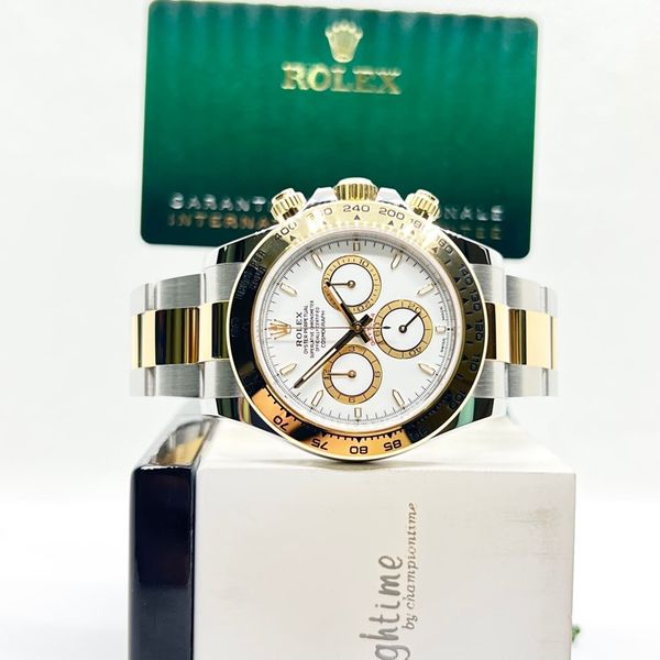 Brand New Rolex Oyster Daytona 126503 White Dial Automatic Steel Casing ...