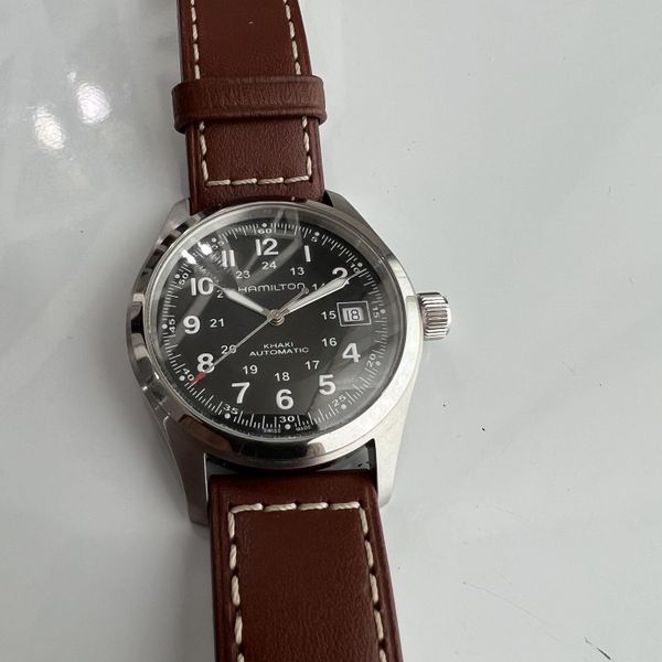 [WTS] Hamilton Khaki Automatic 38mm with bracelet and Hamilton leather ...