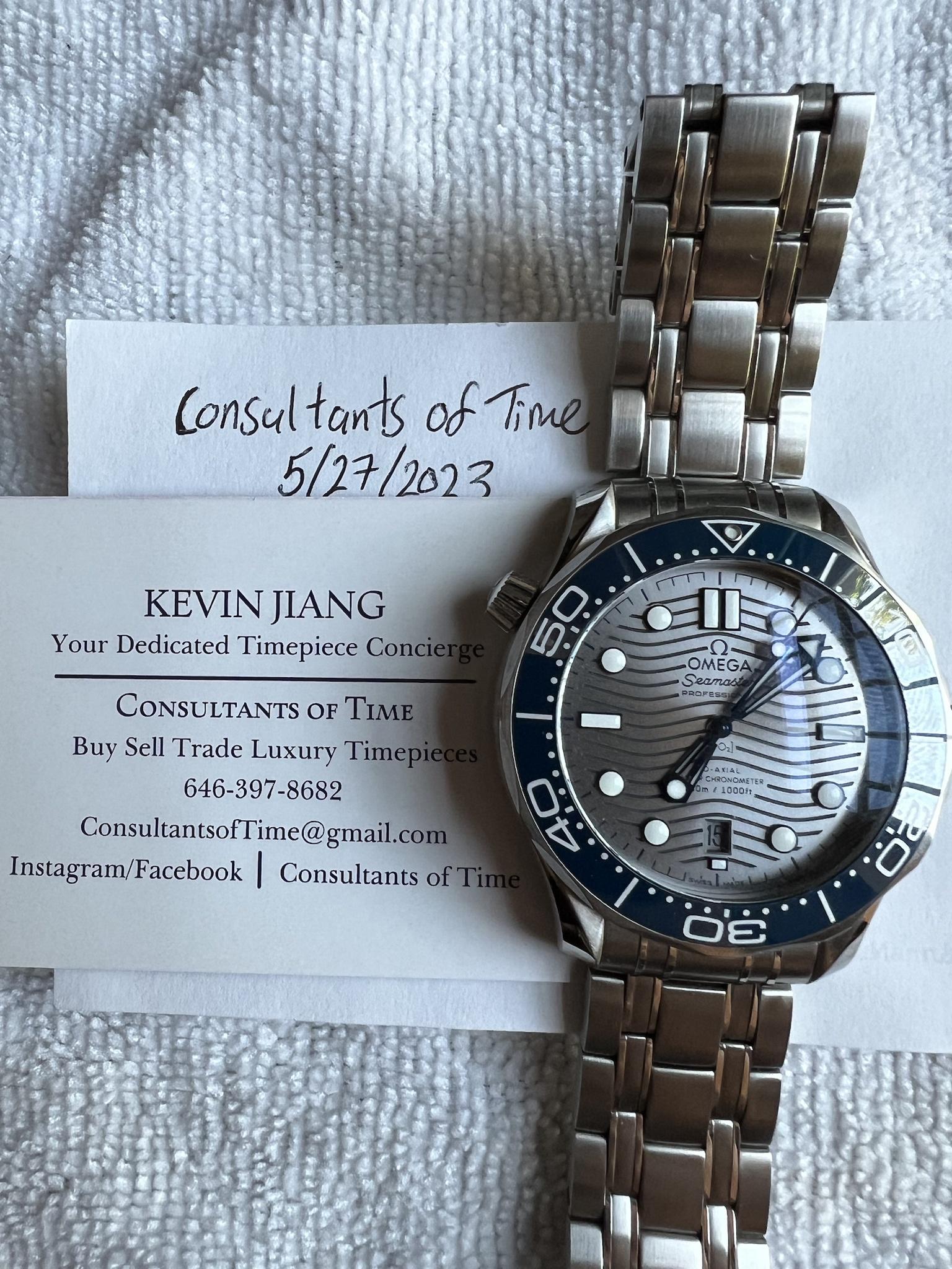 [WTS] Omega Seamaster SMP300 210.30.42.20.06.001 Gray/Silver Wave Dial ...