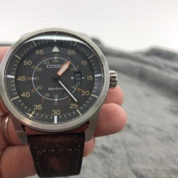 CITIZEN Eco Drive Aviator J810-S090822 Stainless Steel (24912-1 ...