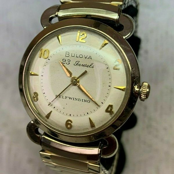 Vintage Bulova 23 Jewel Self Winding Mens Wrist Watch | WatchCharts