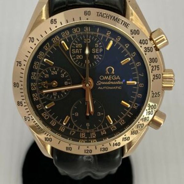 Omega Speedmaster Day Date Automatic Chronograph 39mm 18k Rose Gold ...