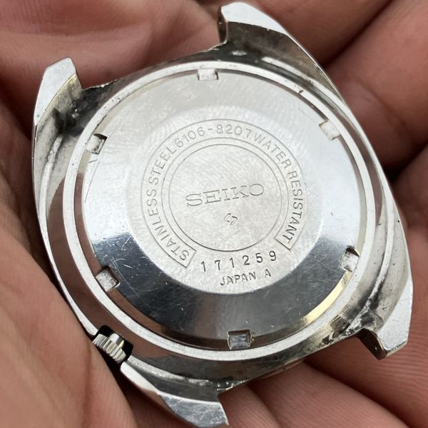 Vintage Seiko DX 17 jewels Automatic Ref.6106-8207 Green Dial Still ...