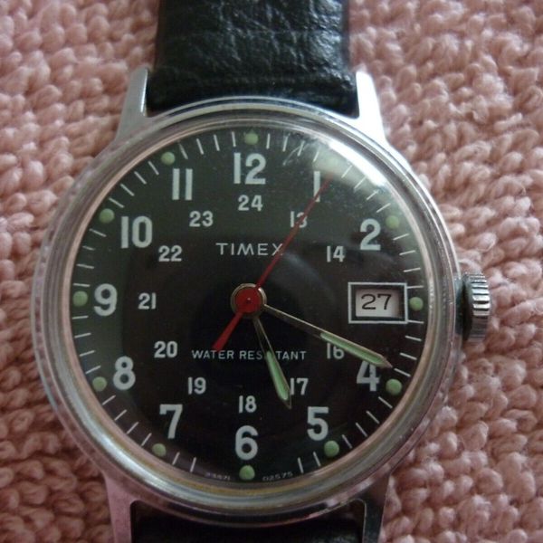 Vintage Timex Sprite Style 24 Hour Manual Wind Mechanical | WatchCharts ...