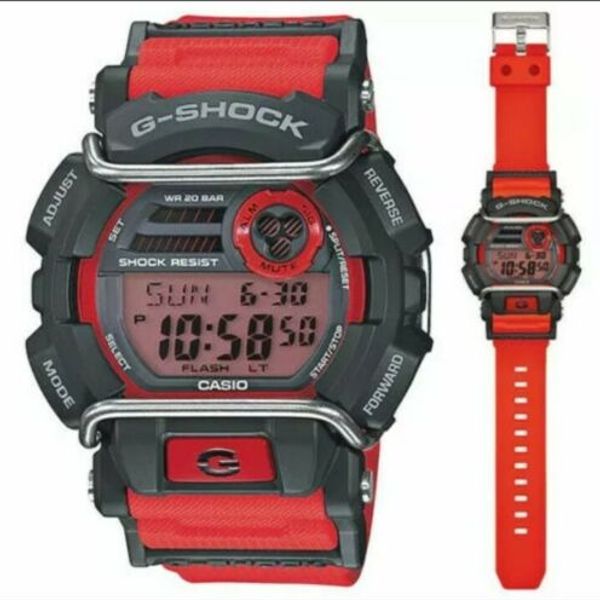NEW Casio G-Shock GD-400-4D Red Original Sport Mens Watch 200M WR GD ...