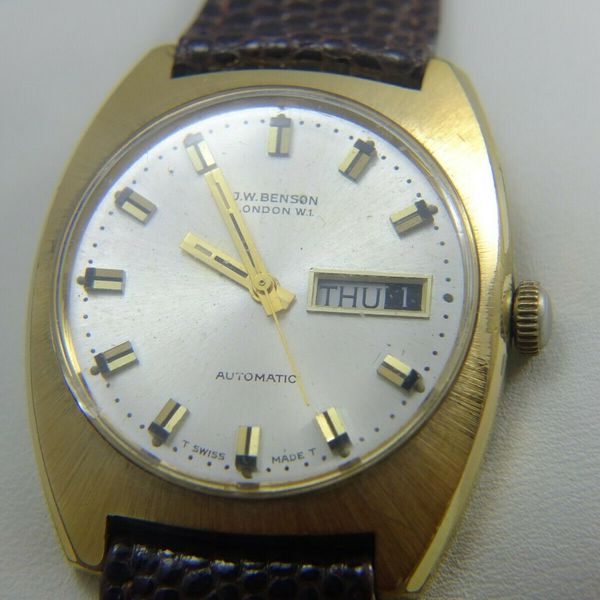 JW BENSON automatic mens watch, 25 jewels, fully working | WatchCharts ...
