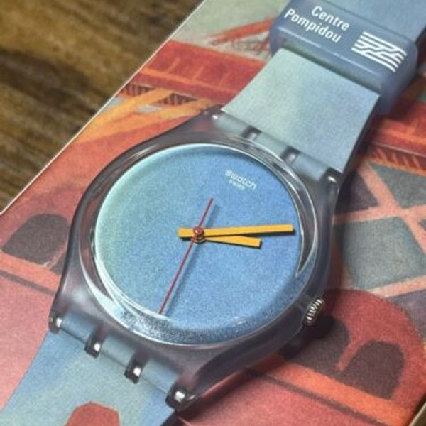 Swatch Watch Centre Pompidou â Eiffel Towerâ Paris ref:GZ357 - Zero ...