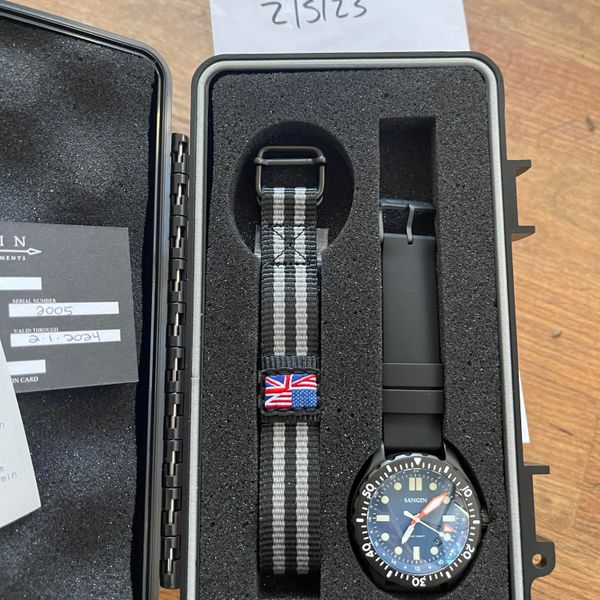 [WTS] Sangin Instruments Professional Dark Sea | WatchCharts