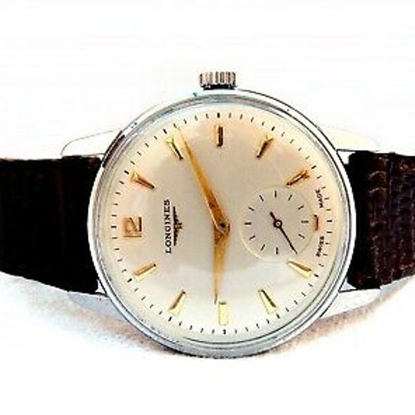 Vintage Watch LONGINES Ref 7222-2 Mechanic Cal. 12.68Z 35mm 1950c Men Working | WatchCharts ...