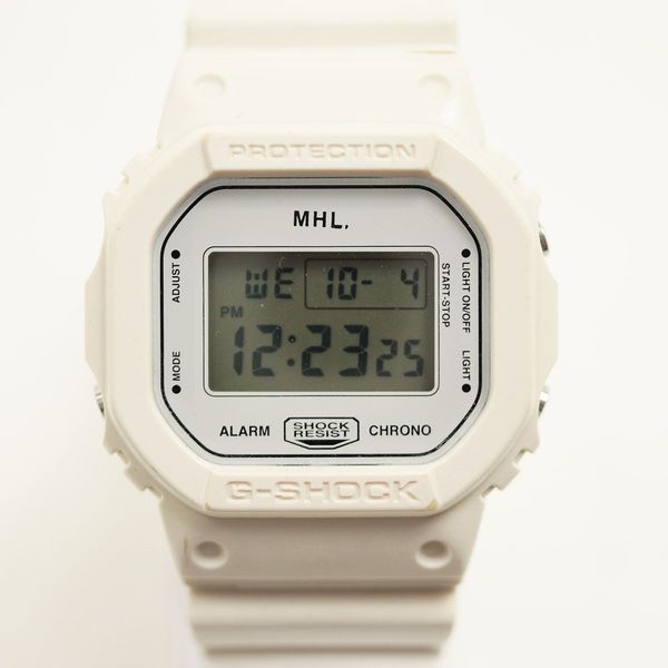 CASIO Casio G-SHOCK G-SHOCK DW-5600VT MHL. Margaret Howell White White ...