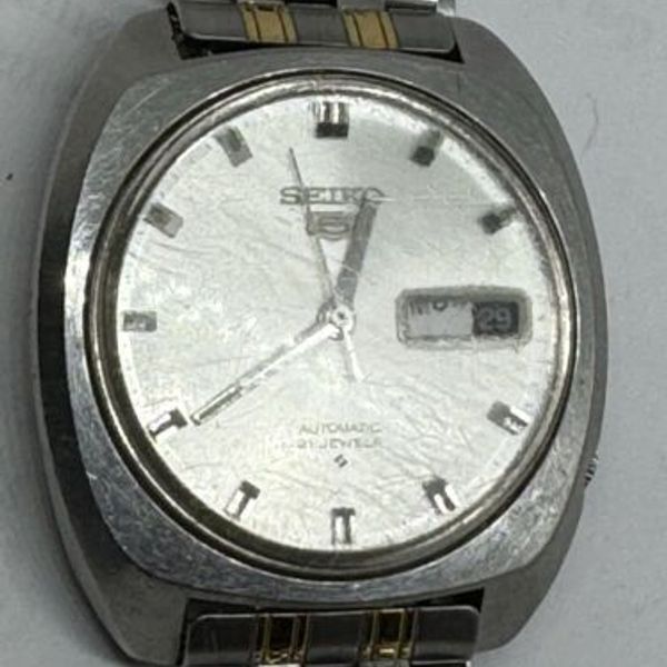 Working Seiko 5 Automatic 21 jewels 6119-7103 Stainless Steal Bracelet ...