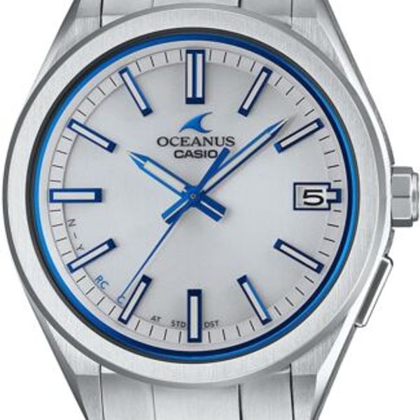 Casio Oceanus OCW-T200S-7AJF Bluetooth Elegant White Dial Solar Watch Men Japan | WatchCharts ...
