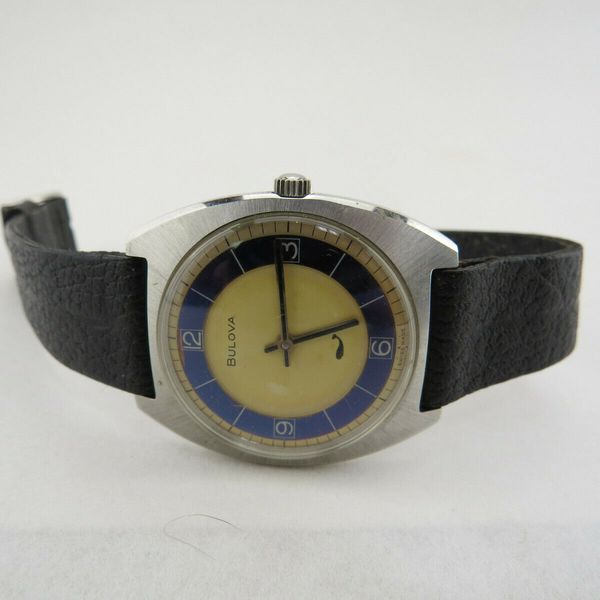 Vintage 1971 Bulova Sea King "GQ" Ref. 11108-8W Watch Whale White ...