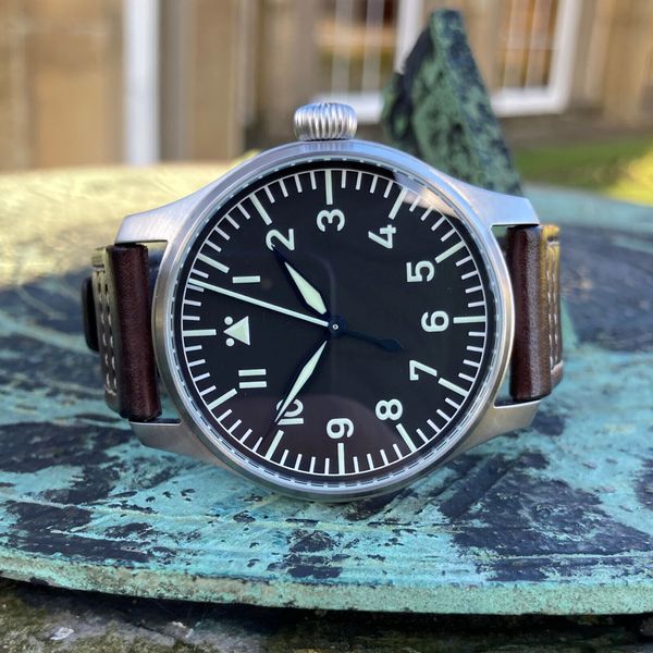 Stowa Flieger Classic 40 Mechanical Hand Wind Pilot's Watch 40mm ...
