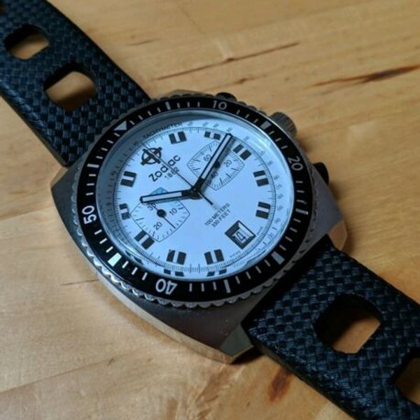 Zodiac Sea Dragon Chronograph ZO2285 Men’s Diver Watch 1882 v wolf ...