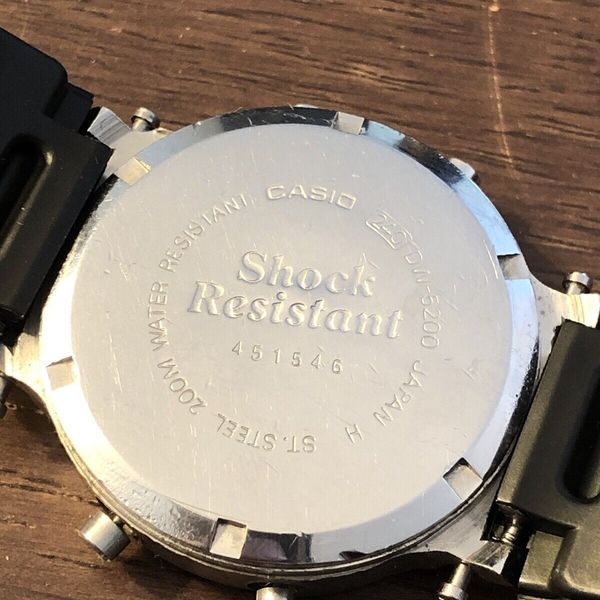 Vintage 1980's Casio DW5200 "Hero" Classic Square G-Shock | WatchCharts ...
