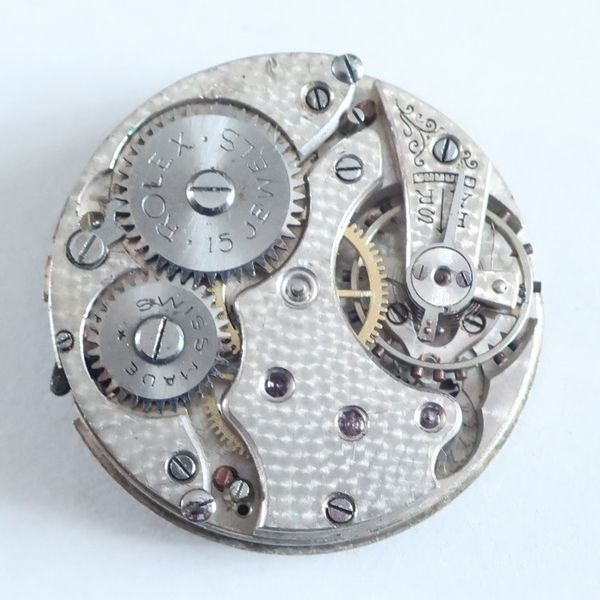 Vintage Gents Rolex 15 Jewel Movement Military type dial | WatchCharts ...