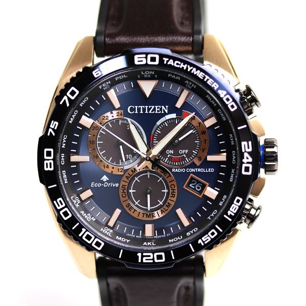 [MT3474] ★ CITIZEN Citizen Promaster PROMASTER Eco-drive radio wave men ...