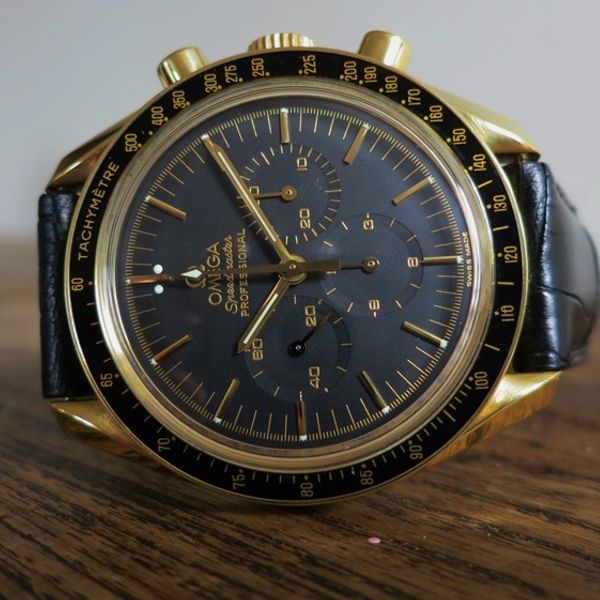 FS: 18K Gold Omega Speedmaster Professional 'Moonwatch' | WatchCharts ...