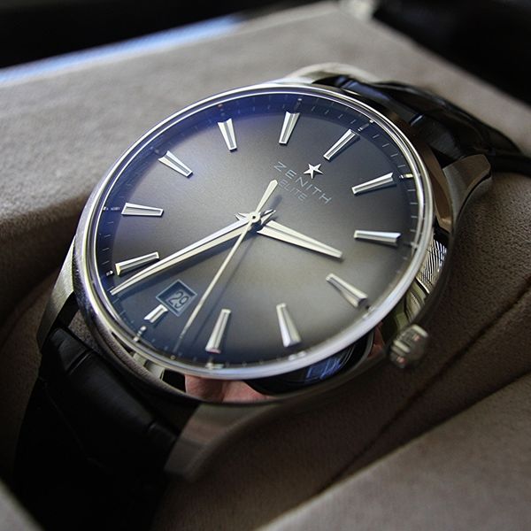 FS: ( ¿ ) Zenith Captain Palladium Fume. Stunning Smoke Dial ...