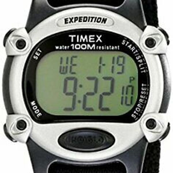 Timex Men's T48061 Expedition Full-Size Digital CAT Black Fast Wrap ...