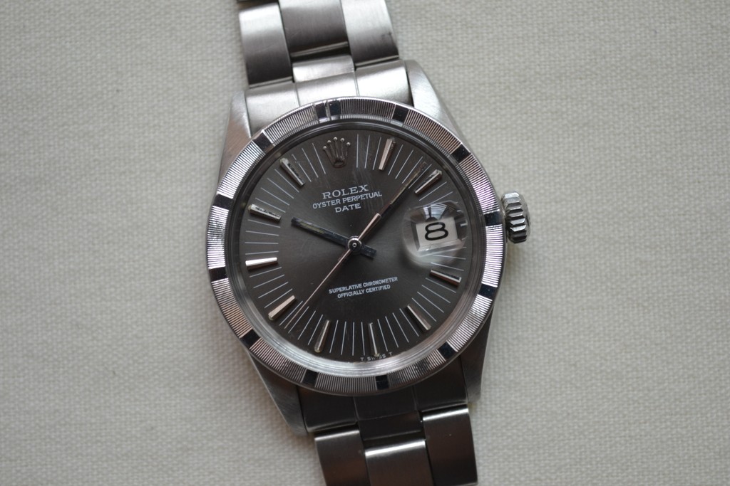 FS: Rolex Date ref. 1501 Grey Radial Dial | WatchCharts