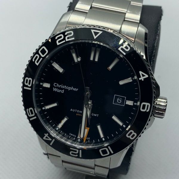 Christopher Ward Automatic Watch C60 Trident MK3 GMT 600 - 42mm ...