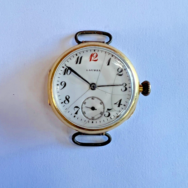 Vintage Seiko Laurel Gold 18k 1913 The First Seiko Wristwatch ...