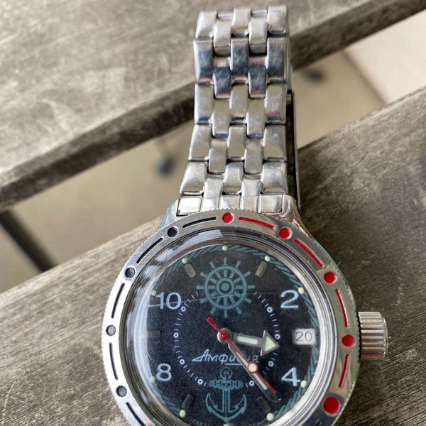 Vostok Sea Captain Amphibia Automatic Watch | WatchCharts Marketplace